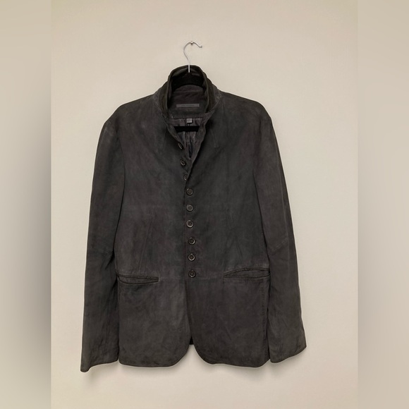 John Varvatos | Jackets & Coats | John Varvatos Collection Goat Suede ...
